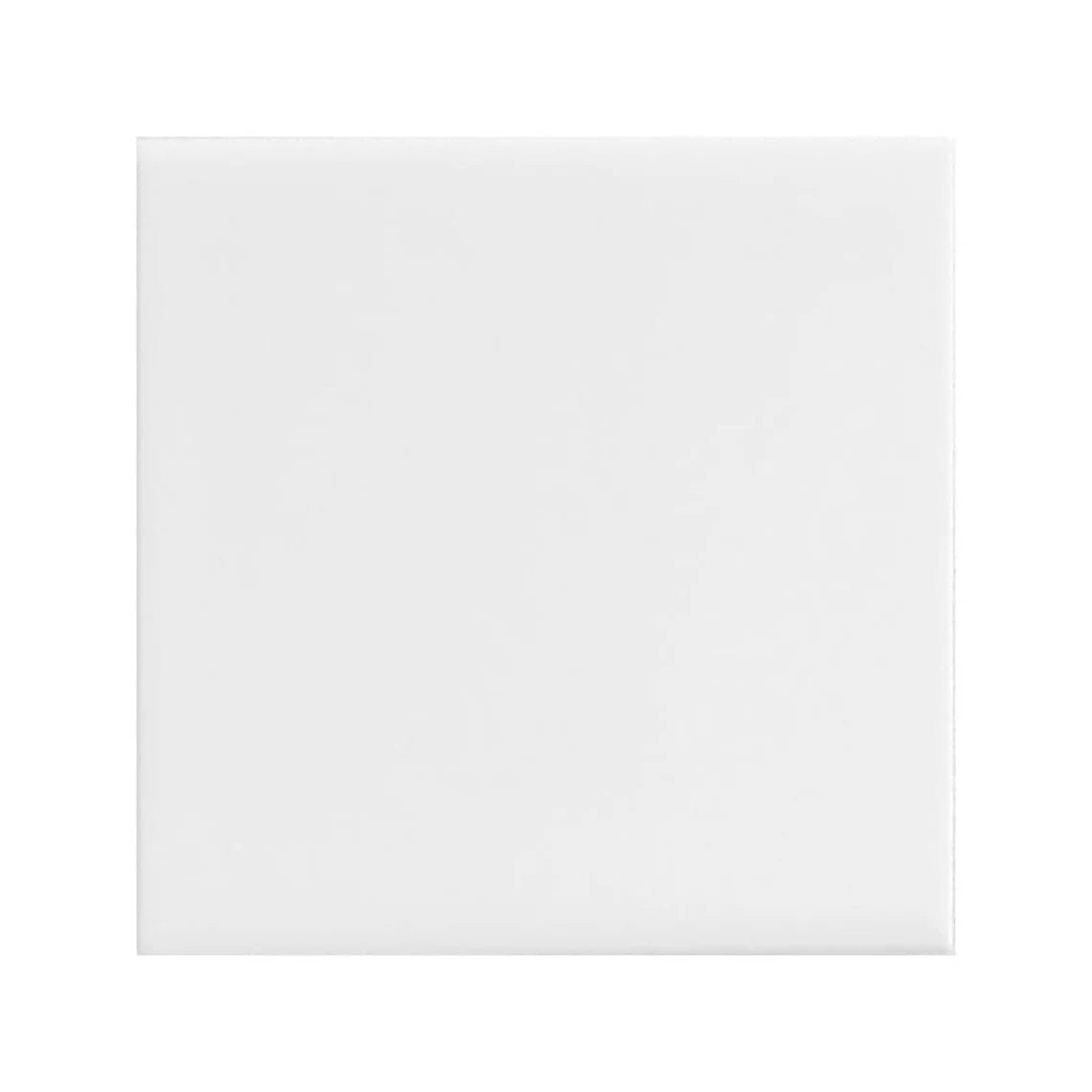 WHITE TILE (4 1/4 x 4 1/4 inches) Shiny Glossy - Coaster tile, Mosaics ...